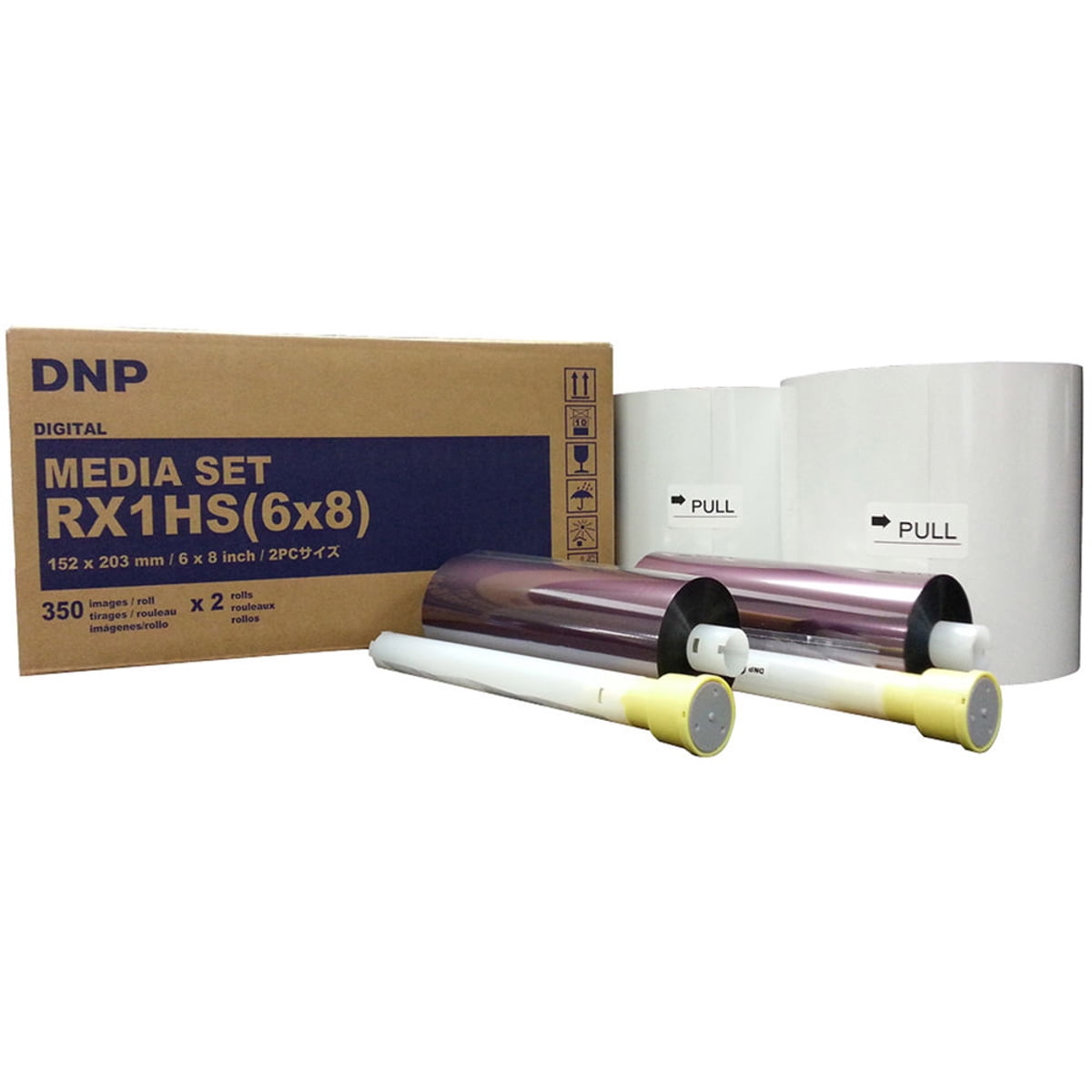 DNP Print Media for DS-RX1HS High Speed Dye Sub Printer - 6x8" 350 ...