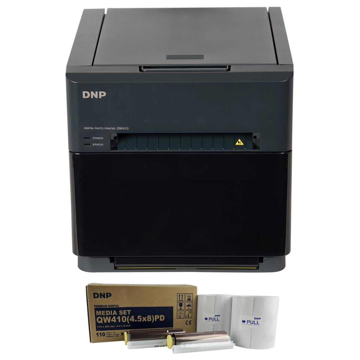DNP QW410 4.5" Dye Sublimation Printer, 300x300 dpi, 190 4x6" Prints ...