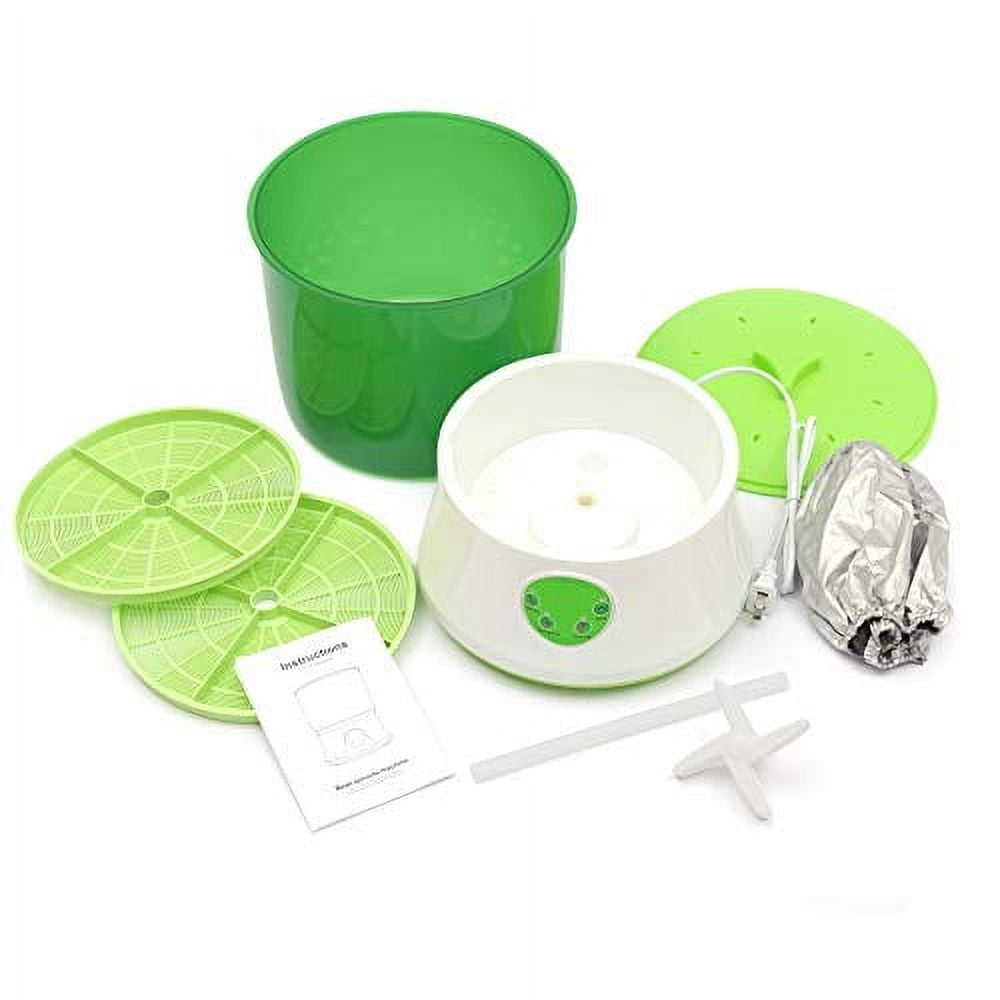 DNYSYSJ 110V Seed Sprouter, 2 Layers Bean Seed Cereal Sprouts Machine ...