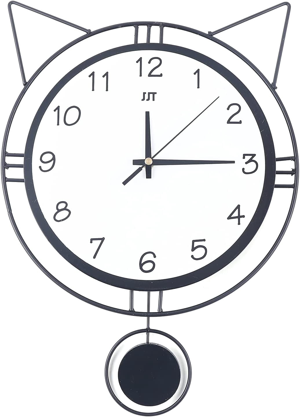 DNYSYSJ 16 Inch Wall-Mounted Clock, Modern Quartz Wall Clock with 2 ...