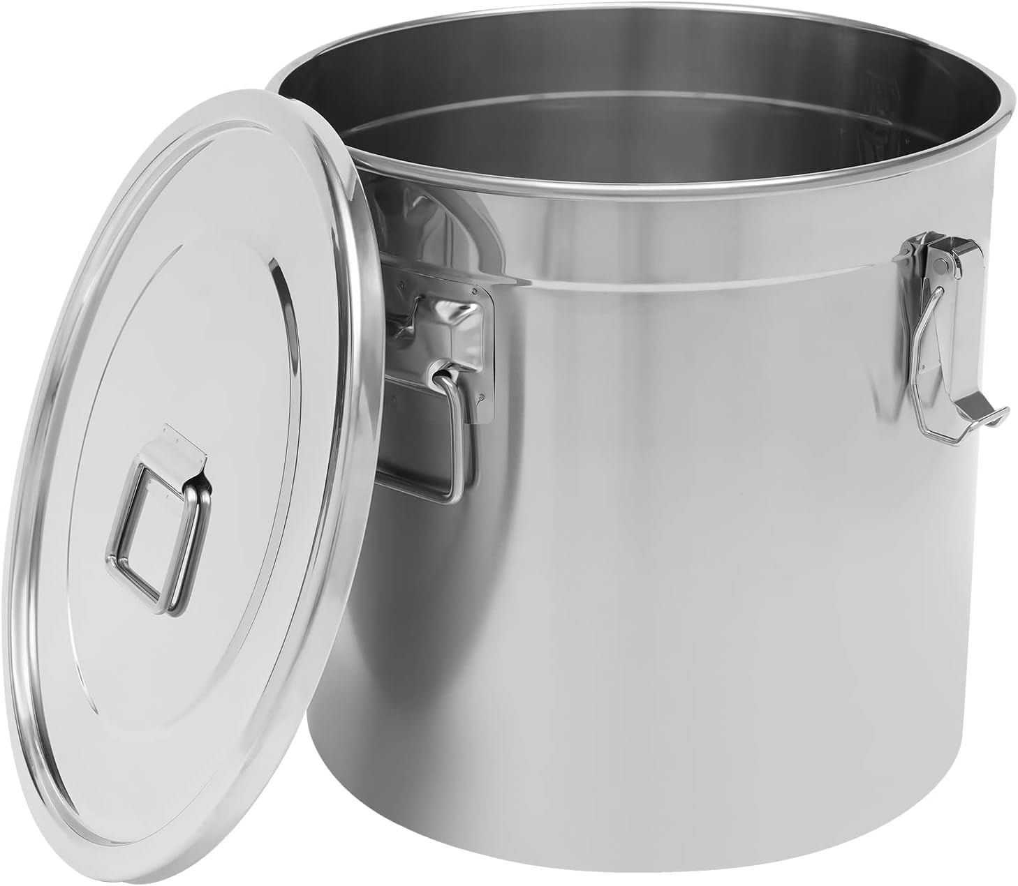 DNYSYSJ Airtight Canister, Stainless Steel Canisters, Rice Cereal Grain ...
