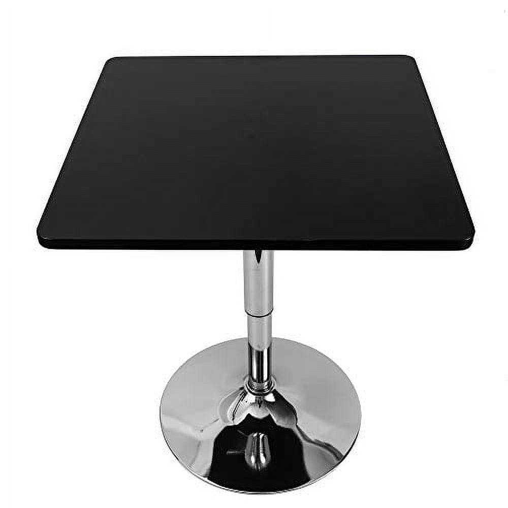 DNYSYSJ Bar Table 360° Swivel Bistro Bar High Top Table Adjustable ...