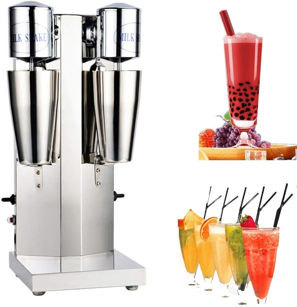 DNYSYSJ Electric Milkshake Maker Commercial Stainless Steel Drink Mixer ...