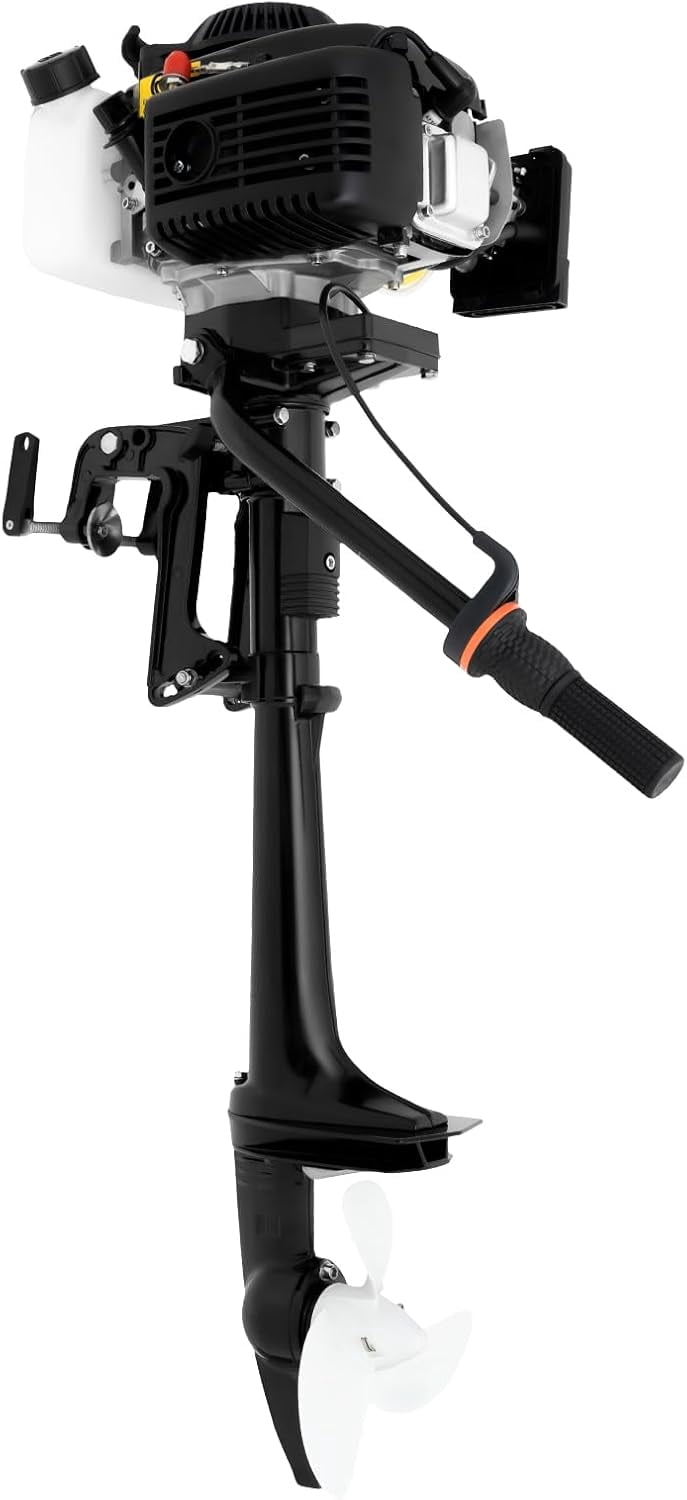 DNYSYSJ Outboard Motor Boat Engine with Air Cooling System and Manual ...