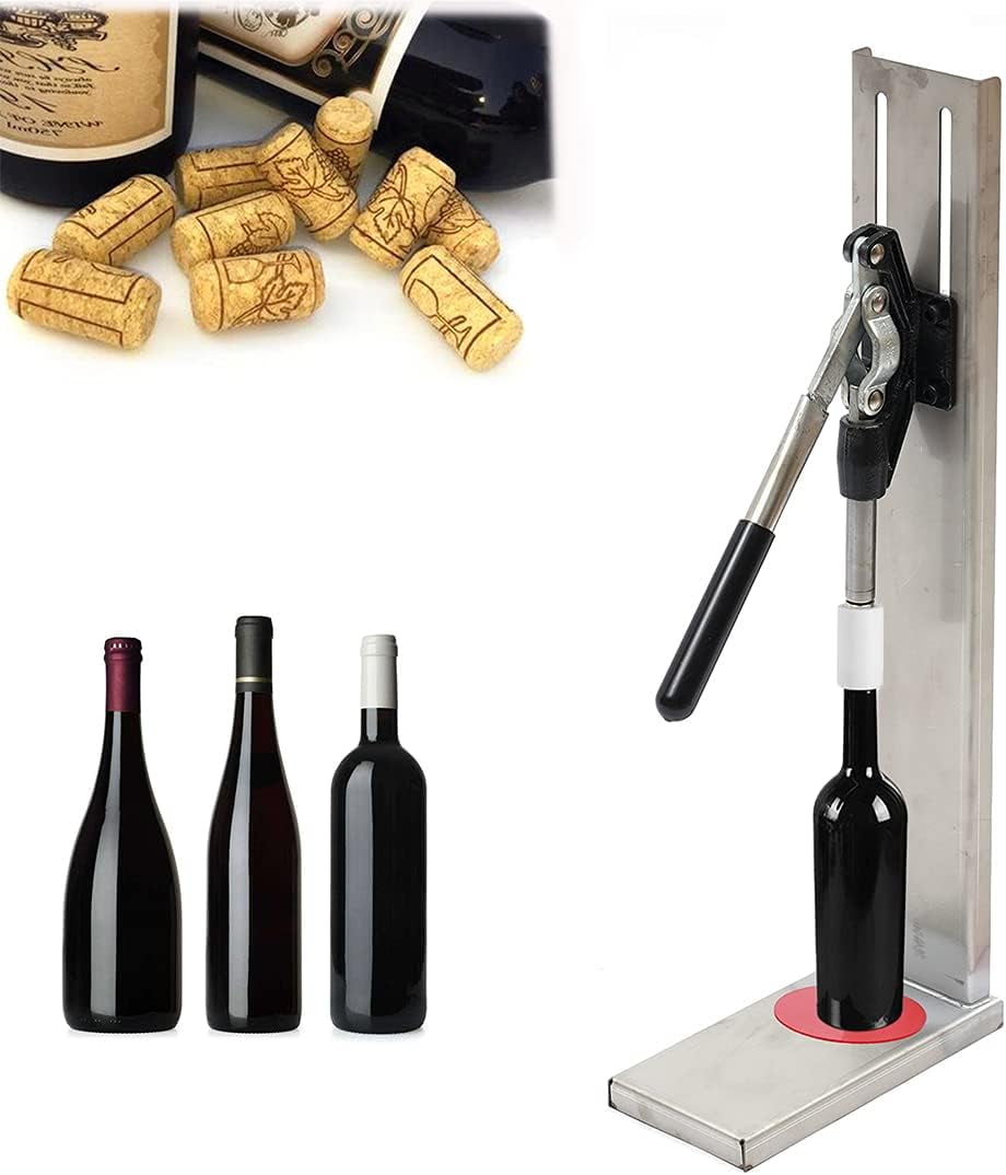 DNYSYSJ Stainless Steel Wine Bottle Corking Machine Manual Brew Wine ...