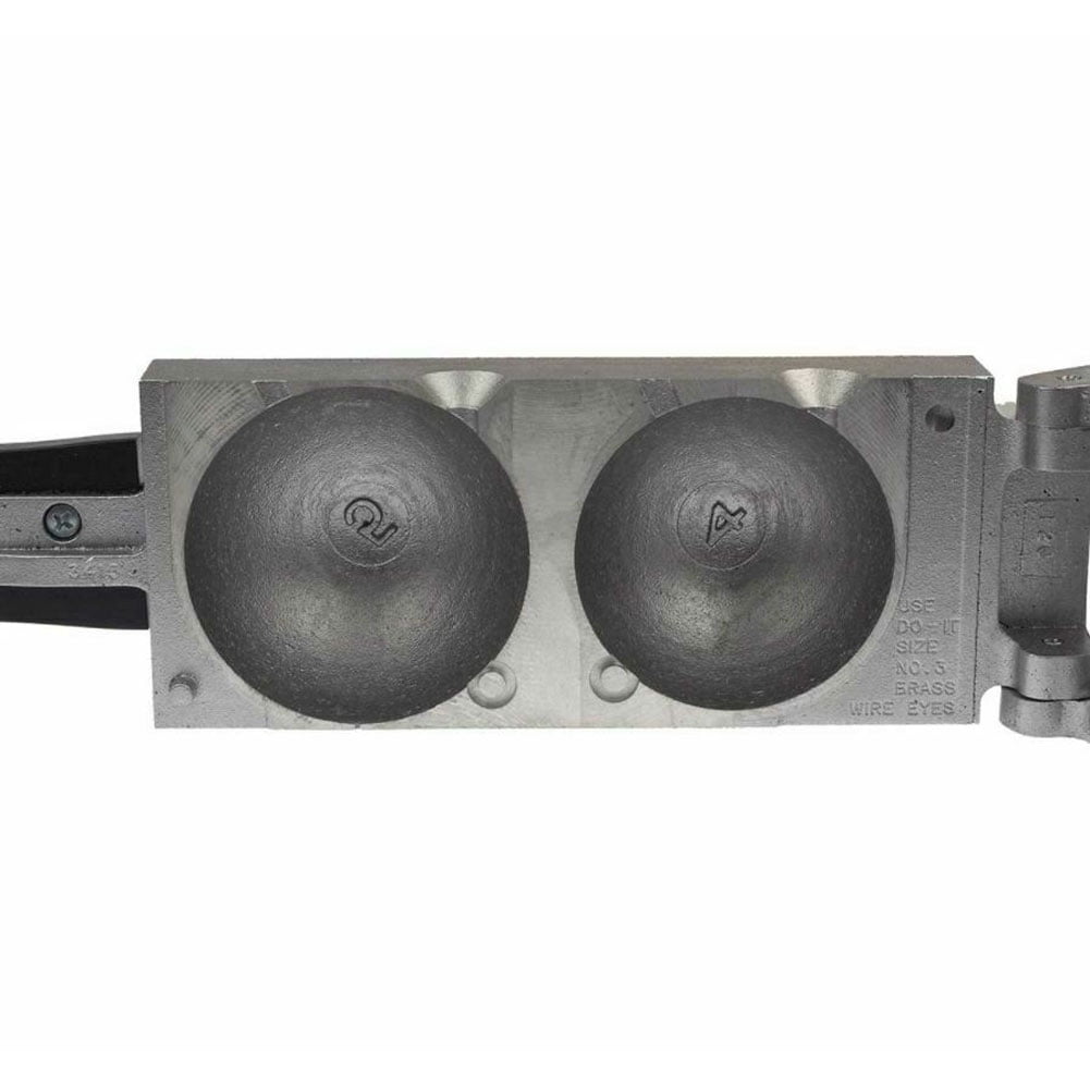 DO-IT 4 and 5lbs Cannon Ball Sinker Mold (CB-2-45LF) - Walmart.com