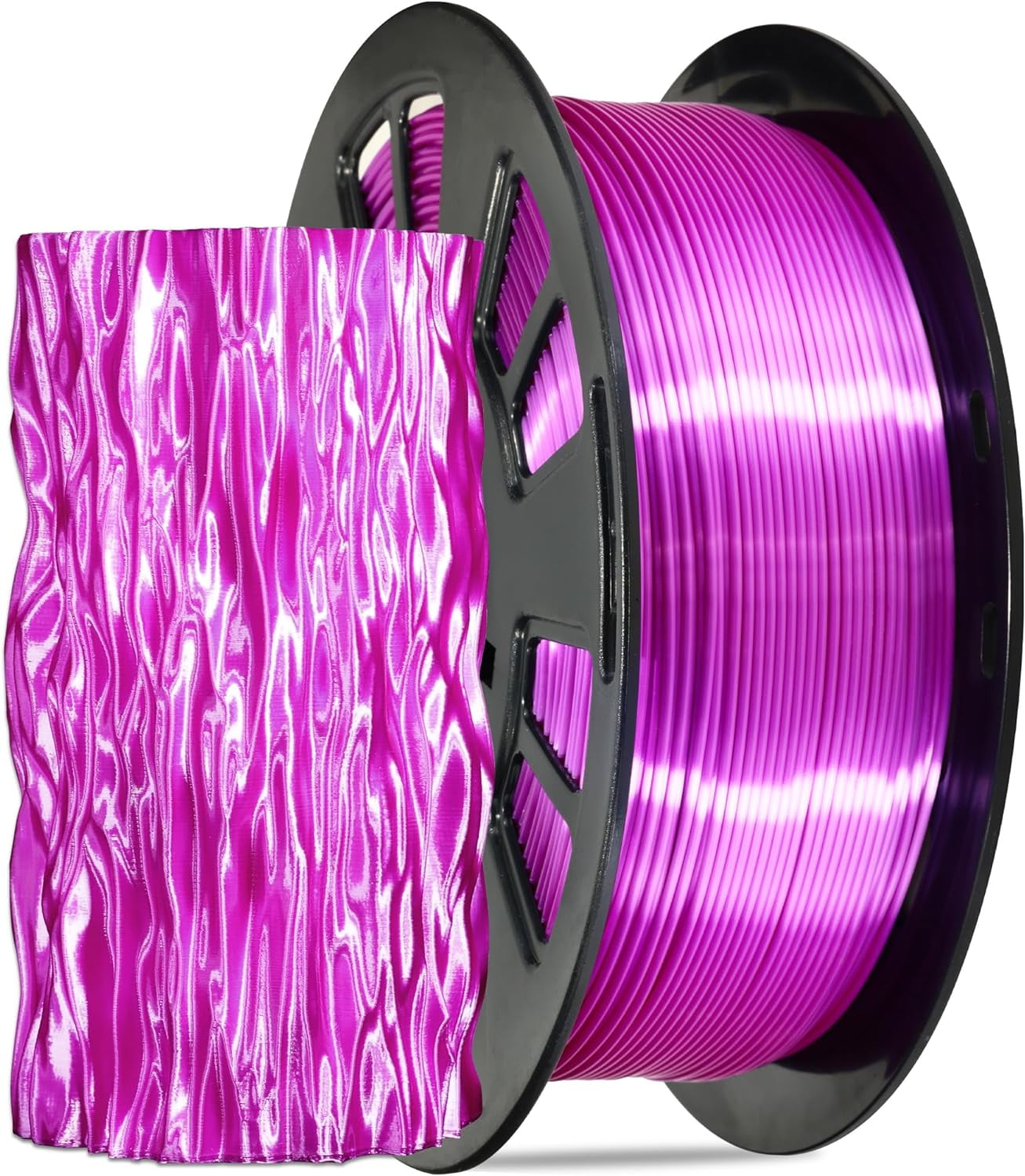 DO3D Silk Red PLA Satin Shiny 3D Printer Filament, 1.75mm Diameter 1kg ...