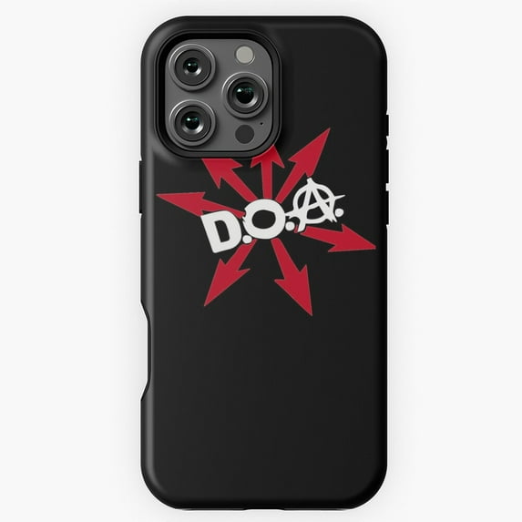 DOA Band Logo Inspired Phone Case for iPhone 16 15 14 13 12 11 Pro Max ...