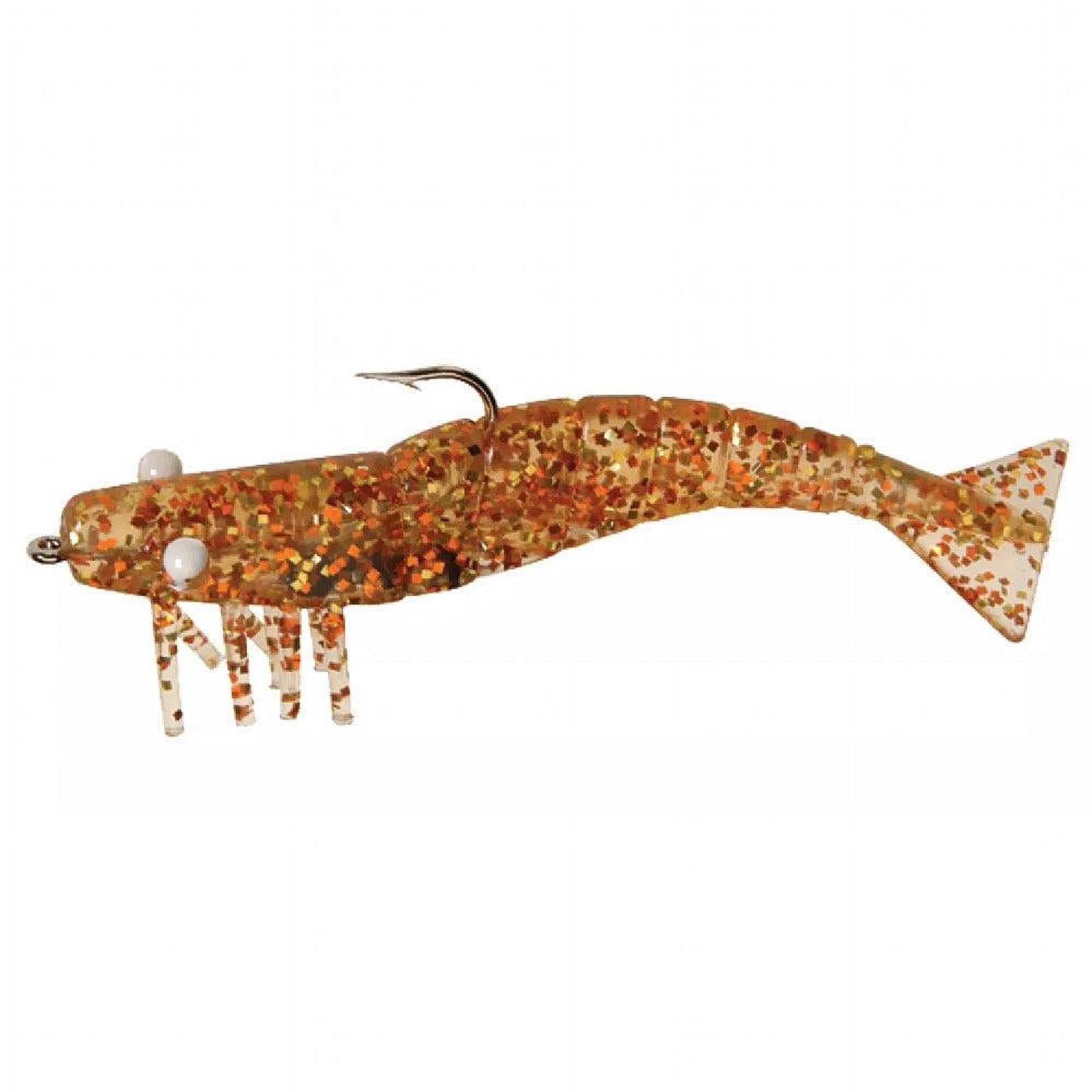 DOA FSH3-3P-321 Shrimp Lure 3" 1/4 oz Copper Crush 3 Per Pack - Walmart.com