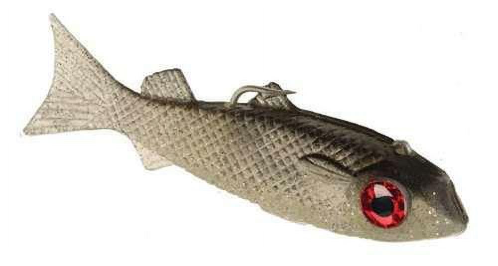 DOA SM-336 Swimming Mullet Lure 5" 1 1/4 oz Silver Glitter And Black ...