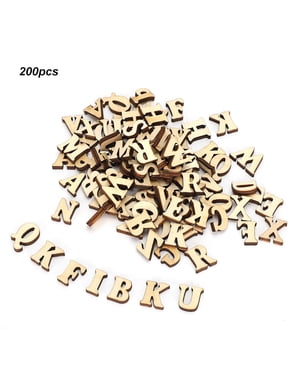 Wooden Letters & Numbers in Wood Crafting - Walmart.com