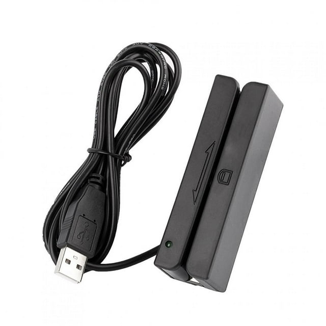 DOACT Magnetic Card Reader,MSR90 USB Magnetic Strip Card Reader 3 ...