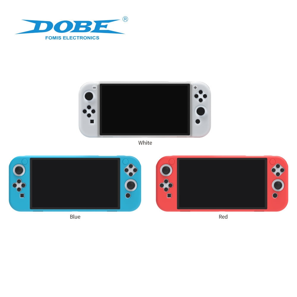 DOBE Nintendo Switch OLED Silicone Case - Full-Body All-in-One Soft ...