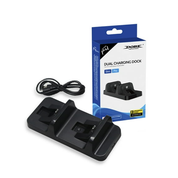DOBE PS4 Dual Controller Charging Station - Fast Charging Dock for PS4 ...