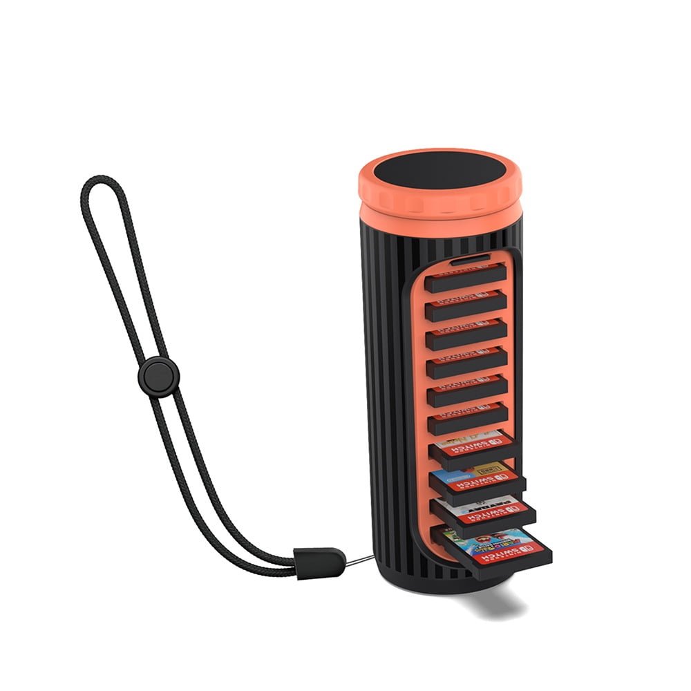 DOBE Rotating Game Card Case for Switch2/Switch/OLED - 10-in-1 Round ...