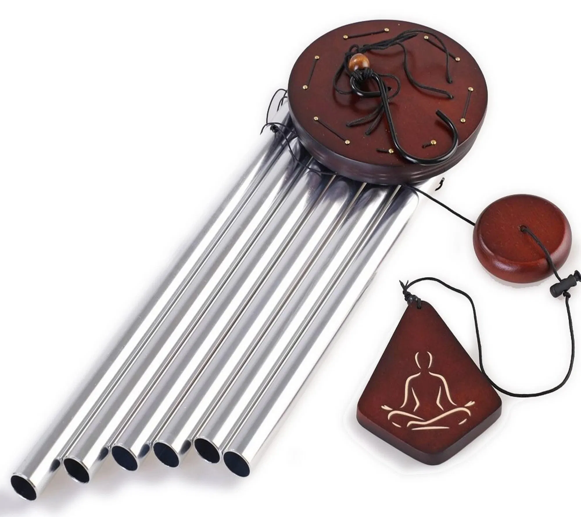 DOBLT 36" Extra Large Wind Chimes for Outside - Deep Tone Aluminum ...