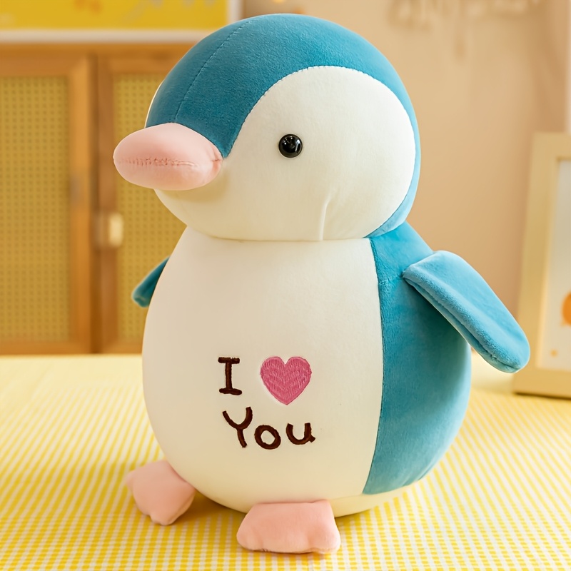 DOBLT 7.48" Soft Stuffed Penguin Plush Toy - Cuddly Stuffed Animal Doll ...