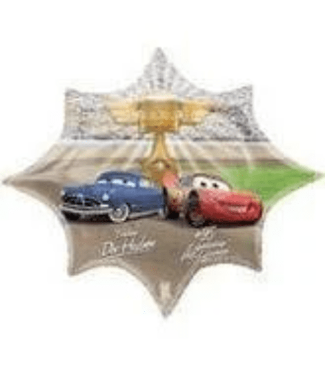 DOC and MCQUEEN PISTON Cup Balloon • Large Foil Mylar Balloon • Party ...