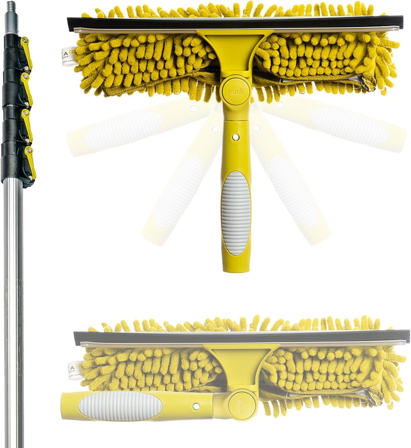 DOCA Telescoping Pole 6-24 Ft - Extension Pole for Cleaning, Duster ...