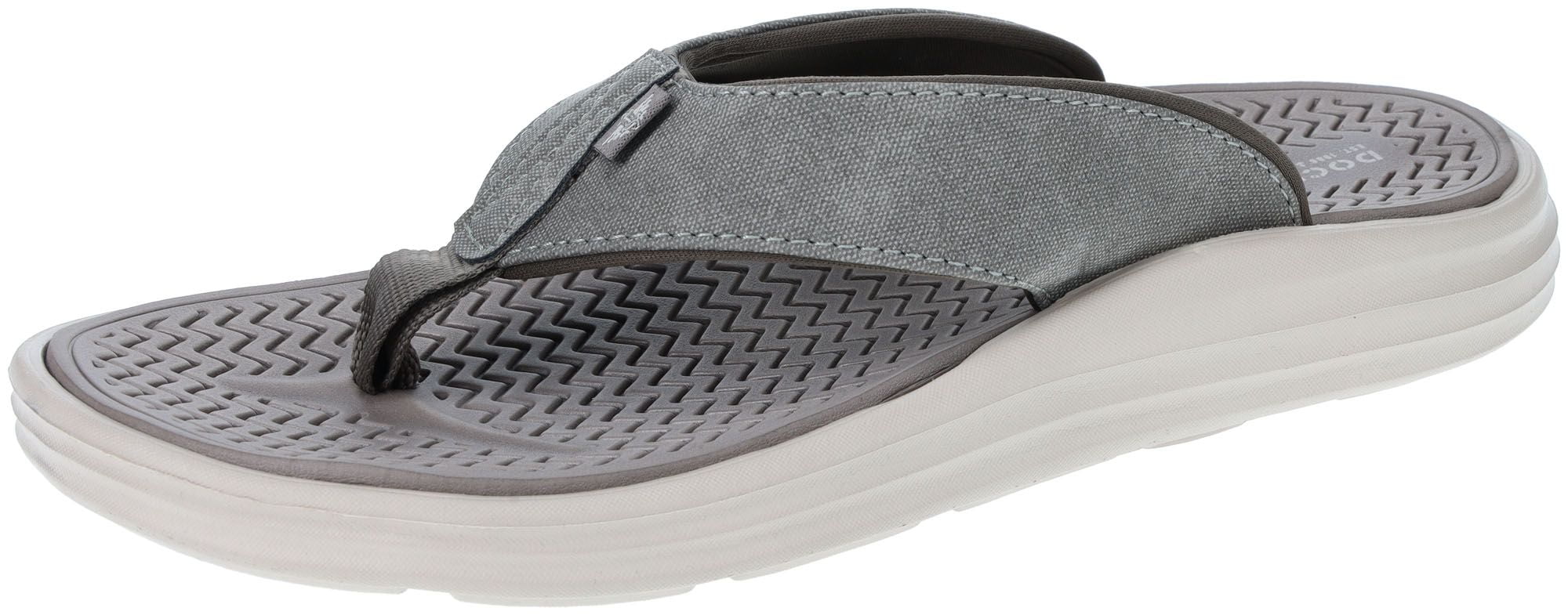 DOCKERS Thong Sandals, Faux-Canvas Flip-Flop, Tan, 9 - Walmart.com