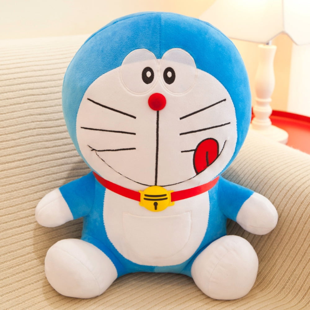 DOCORAT 9 Inch Cute Cartoon Doraemon Anime Plush Toys: Soft Stuffed Cat ...