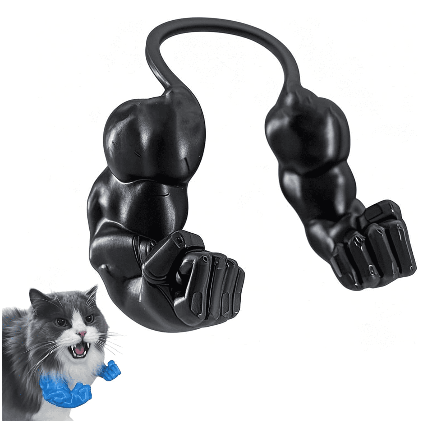 DOCRELD Funny Cat With Muscular Arms-Cat Muscle Arms,Cat Muscle Arm ...