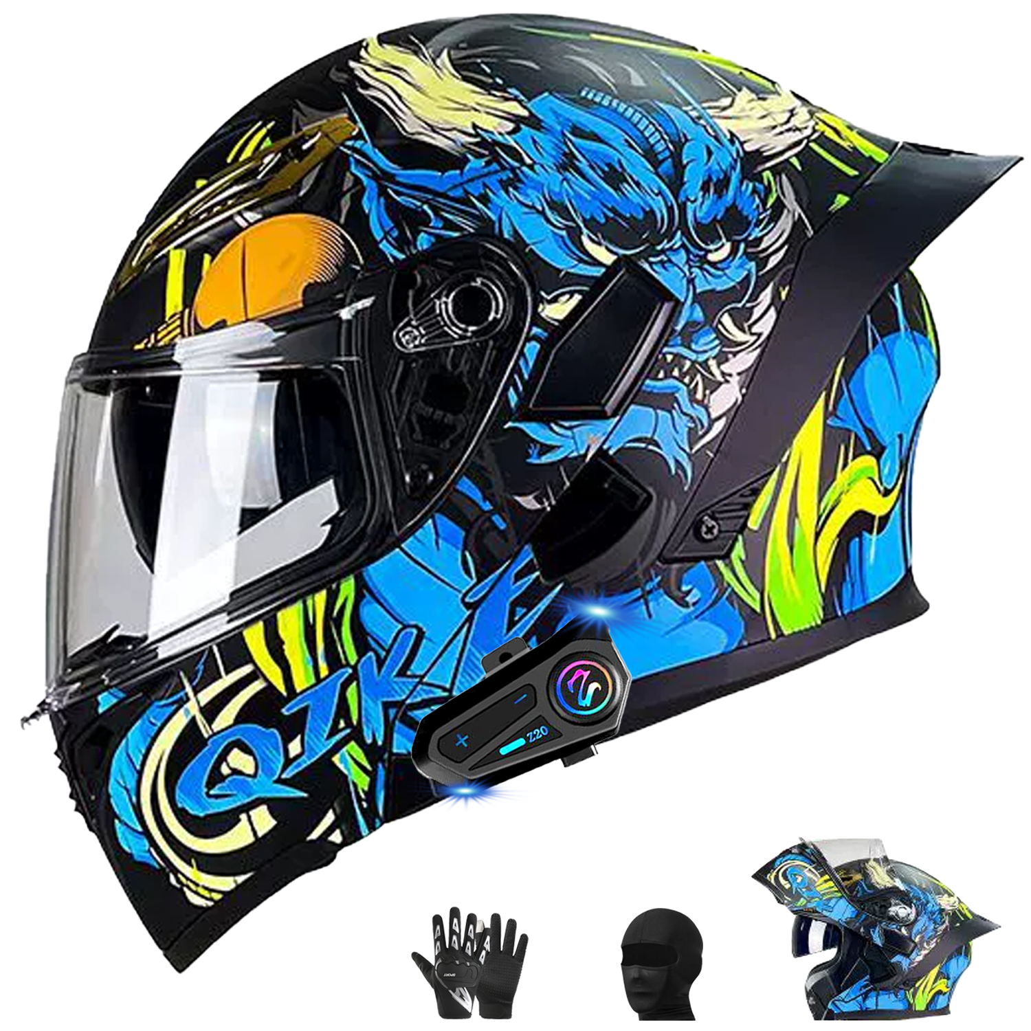 DOCRELD Men Motorcycle Helmet,Womens Motorcycle Helmet,Motorcycle ...
