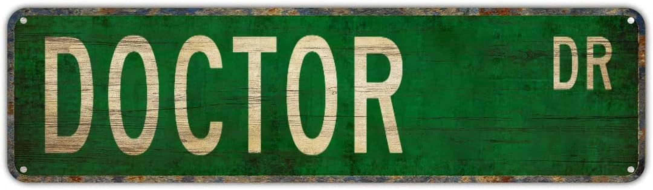 DOCTOR DR Vintage Signs Retro Tin Signs Art Plaque Aluminum Sign for ...