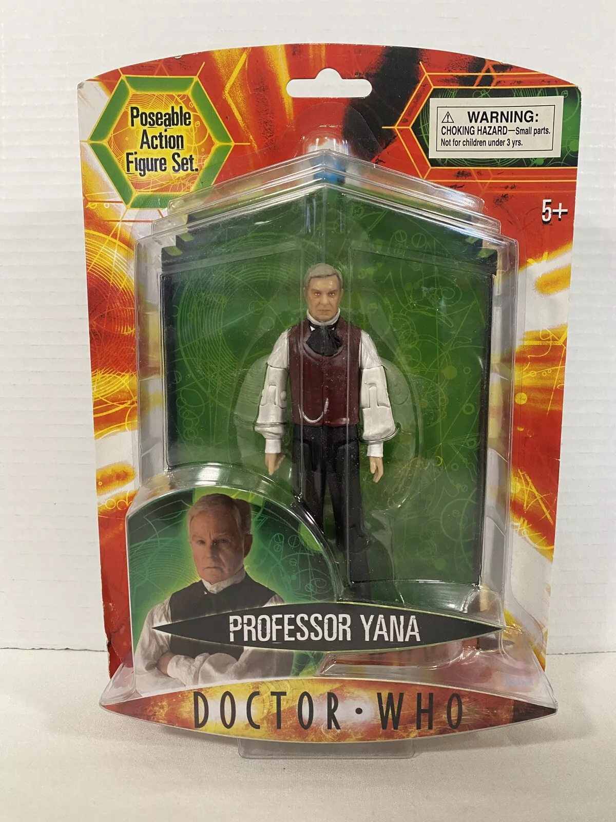 DOCTOR WHO Series 3 Professor Yana 5.5" Action Figure 10th dr. era the ...