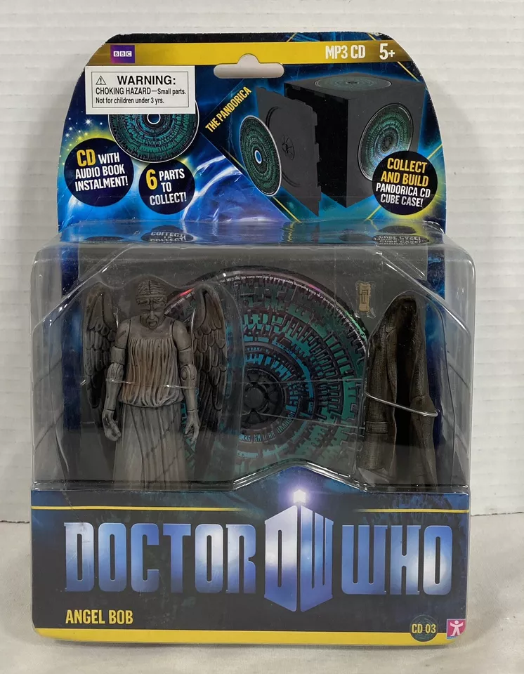 DOCTOR WHO Weeping Angel Bob 5.5" Figure w/ CD Pandorica Cube 03 11th ...