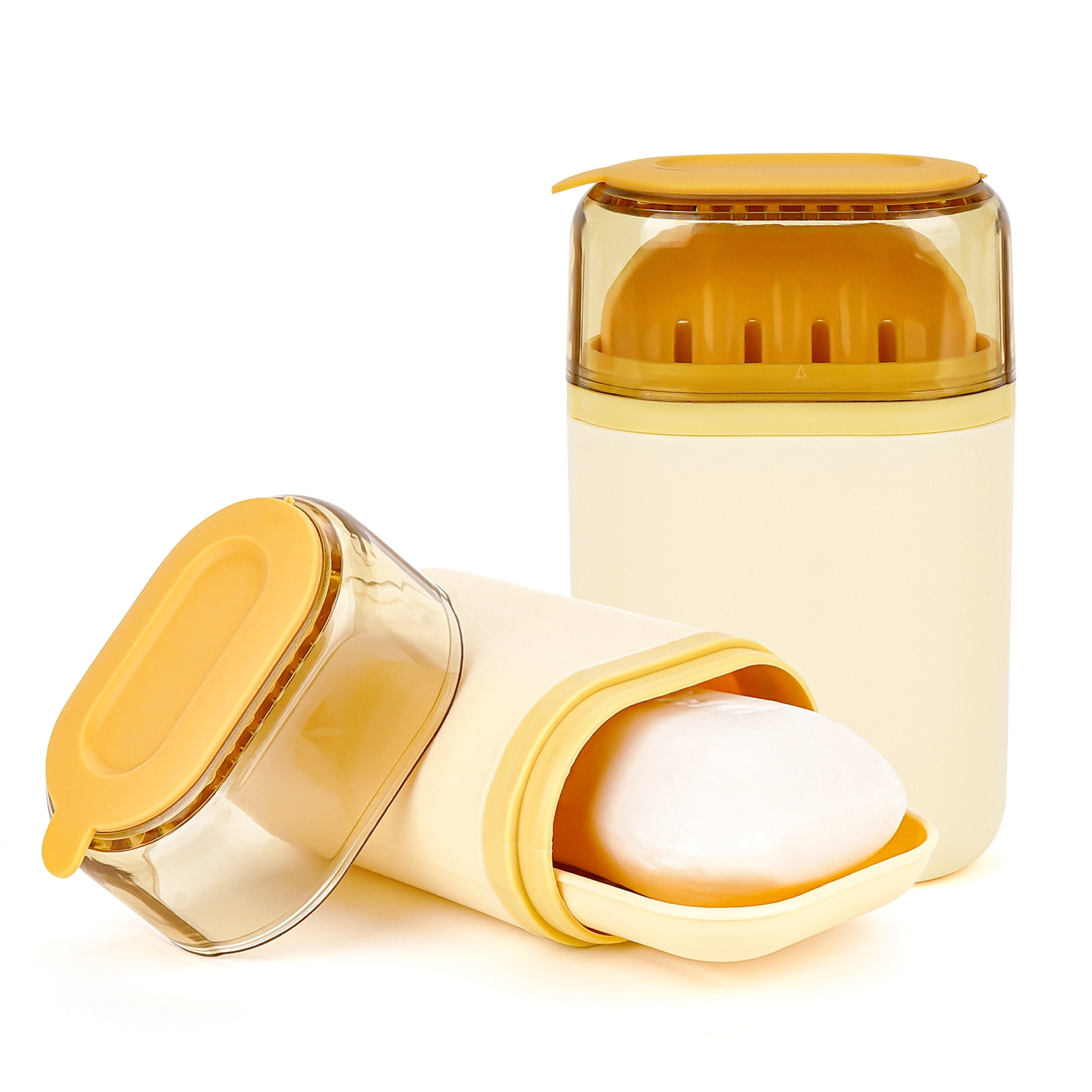 DODAMOUR 2 Pack Bar Soap Travel Case, Small Leakproof Travel Soap ...