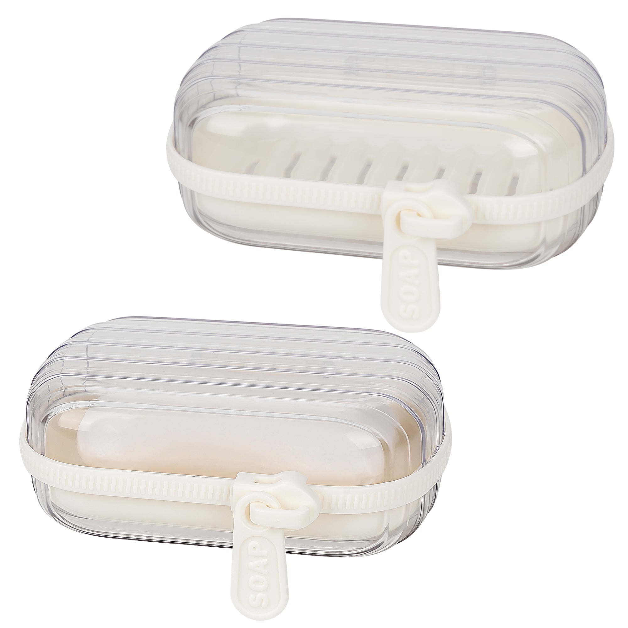 DODAMOUR 2 Pack Leakproof Travel Soap Container with Lid, Soap Bar ...