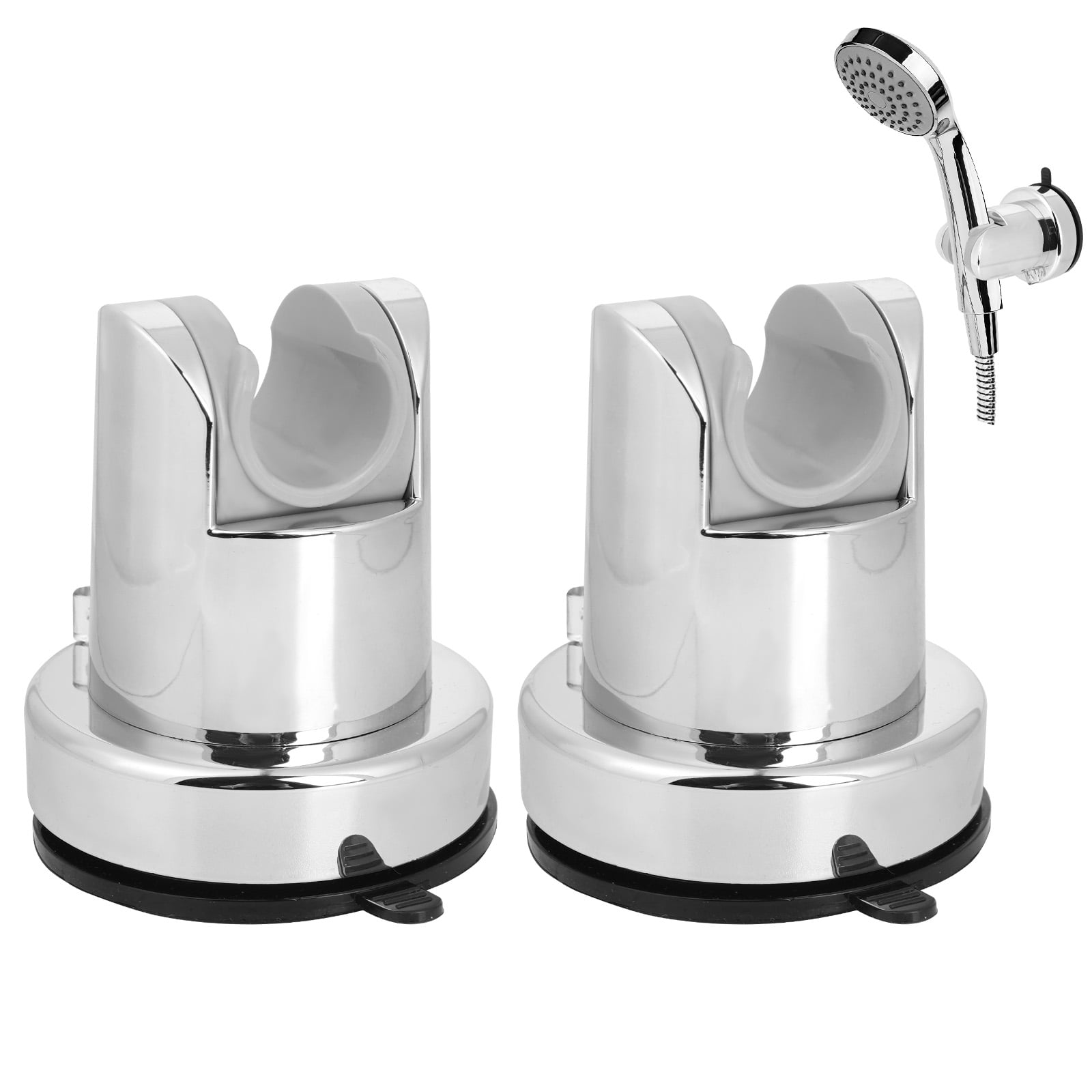 DODAMOUR 2 Pack Suction Cup Shower Head Holder, Removable Adhesive ...