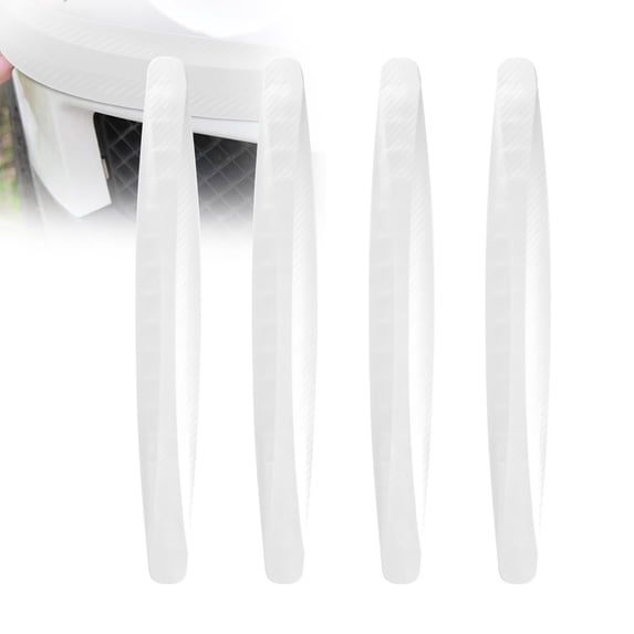 DODAMOUR 4 Pack Car Rubber Bumper Anti Collision Strips, Front and Back ...