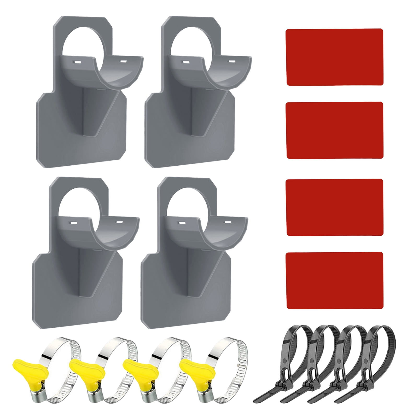 DODAMOUR 4 Pack Swimming Pool Pipe Holders, Plastic Above Ground Pool ...