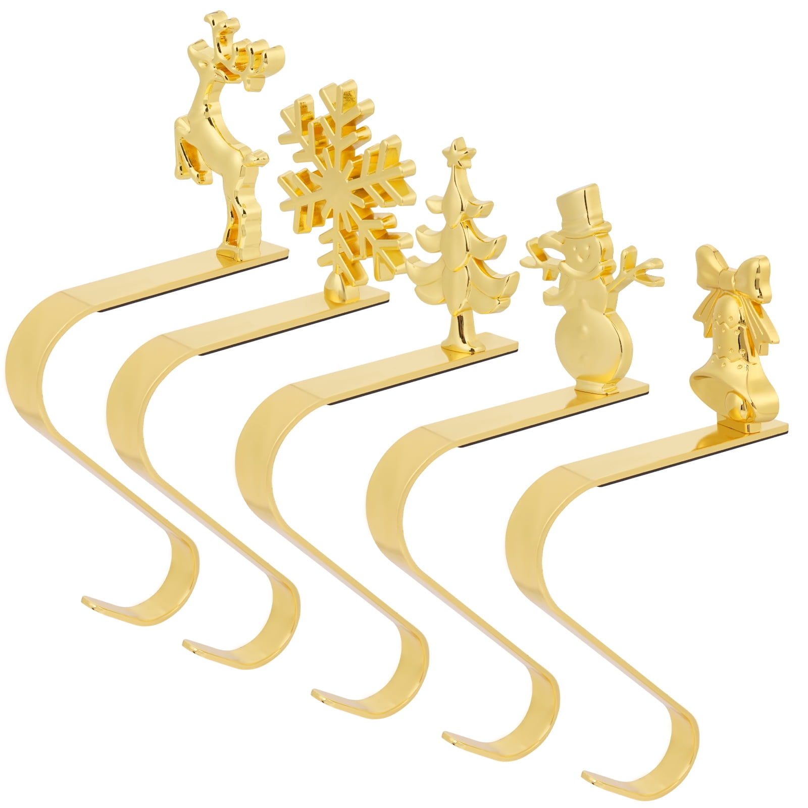 DODAMOUR 5 Pack Christmas Stocking Holder, Christmas Stocking Hanger ...