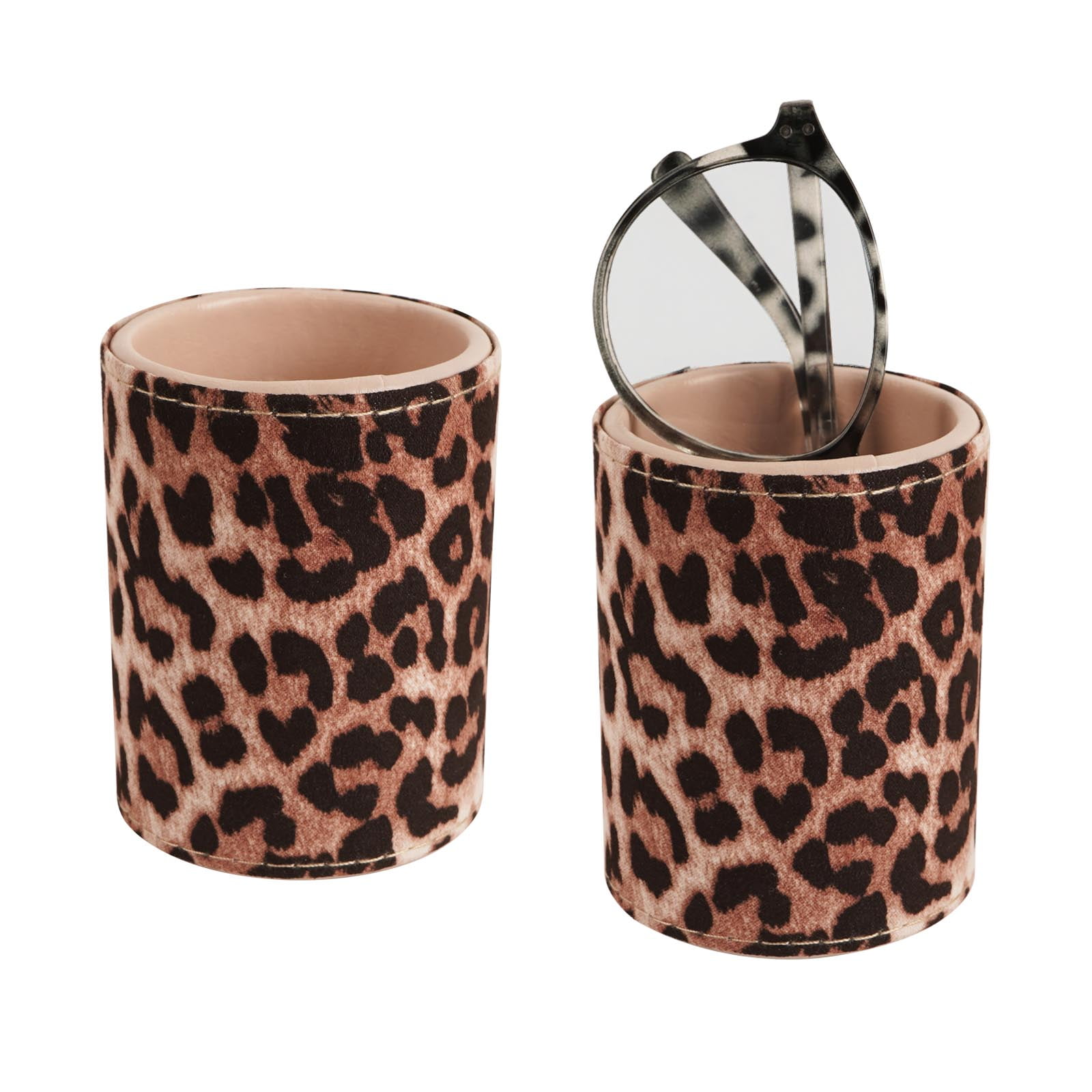 DODAMOUR Eyeglass Holder Stand, PU Eye Glasses Holder Case, Sunglasses ...