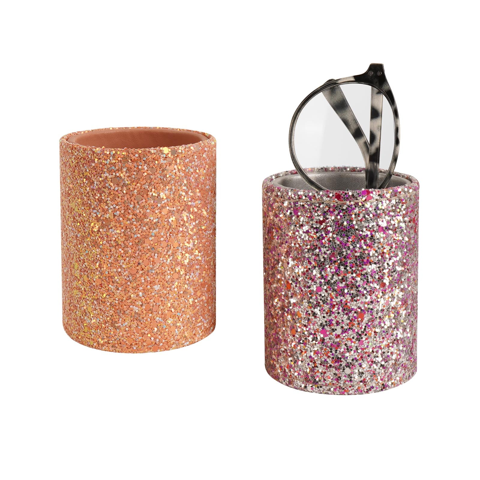 DODAMOUR Eyeglass Holder Stand, PU Eye Glasses Holder Case, Sunglasses ...