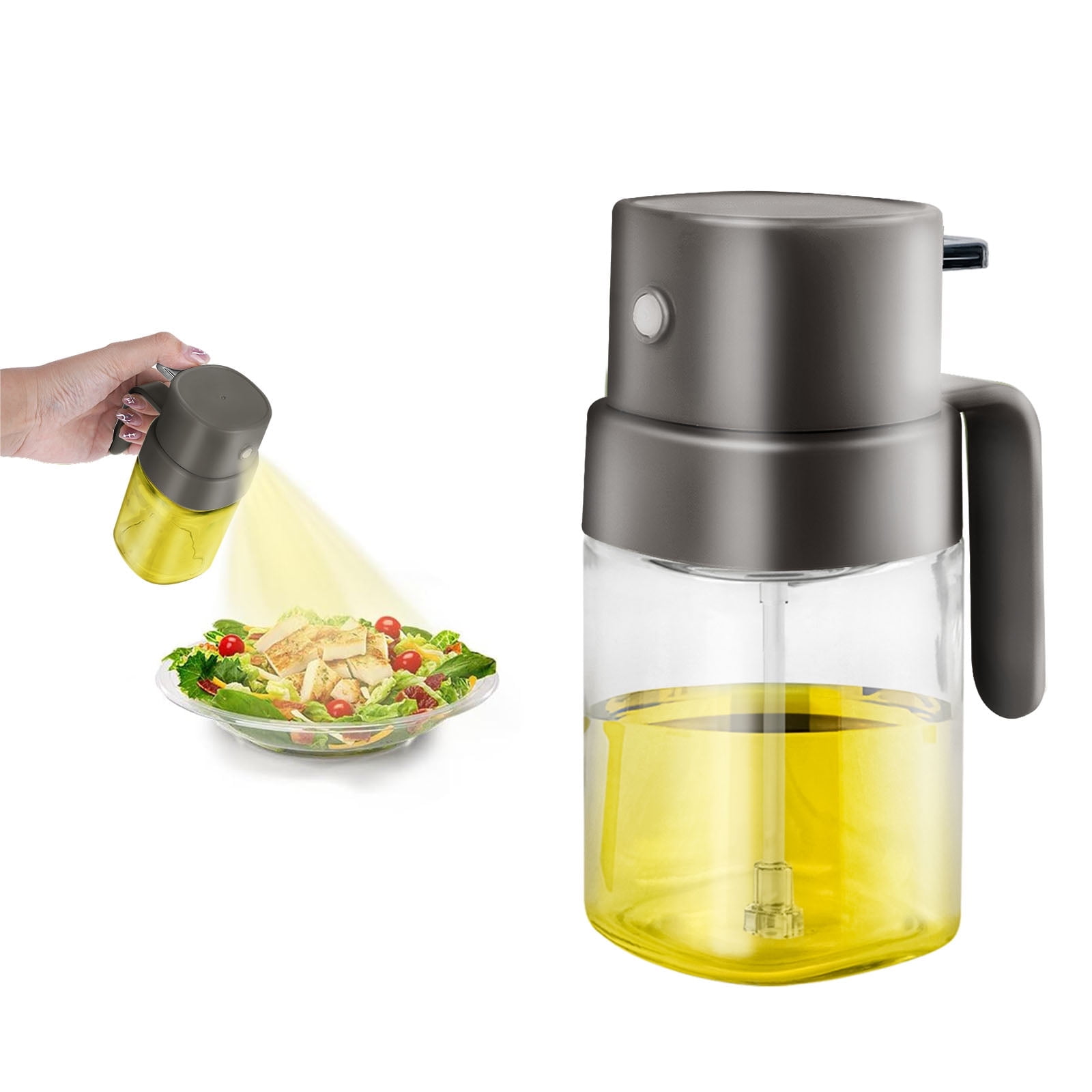 DODAMOUR Oil Sprayer for Cooking, 200ml Glass Olive Oil Dispenser ...