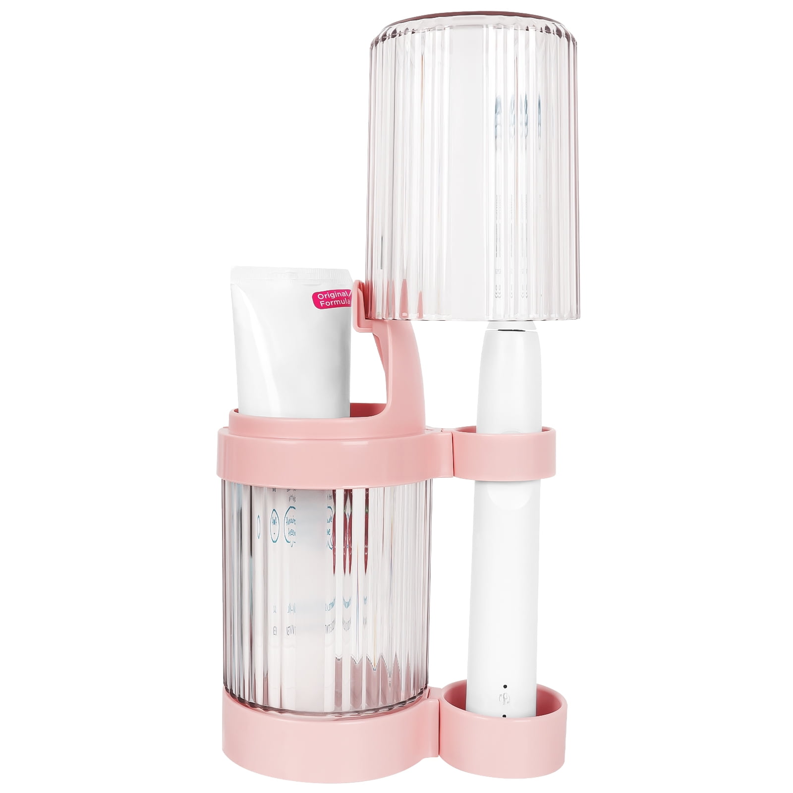DODAMOUR Toothbrush Holder with Cup for Bathrooms, Plastic Electric ...