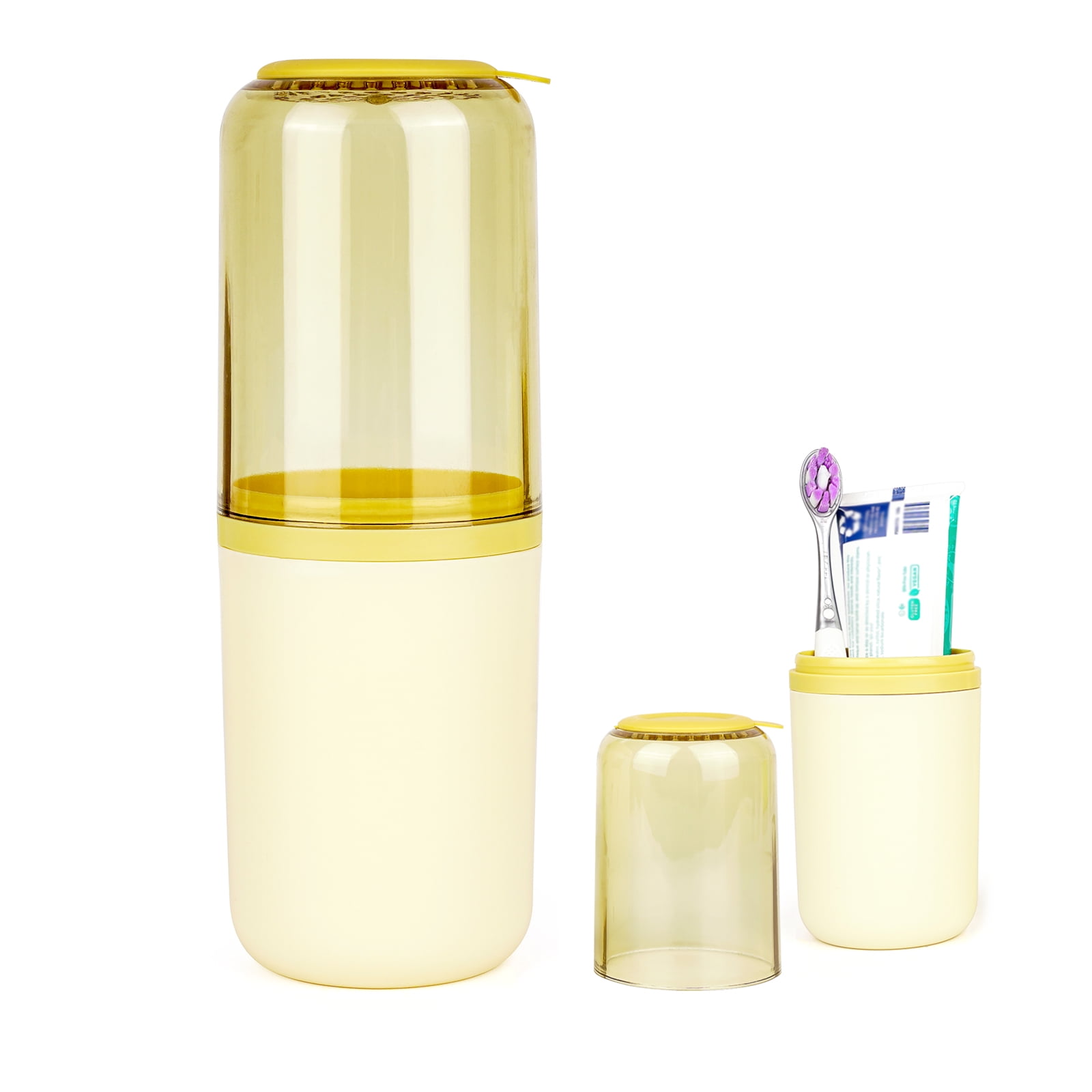 Customer reviews for DODAMOUR Toothbrush Travel Case, Plastic Travel ...