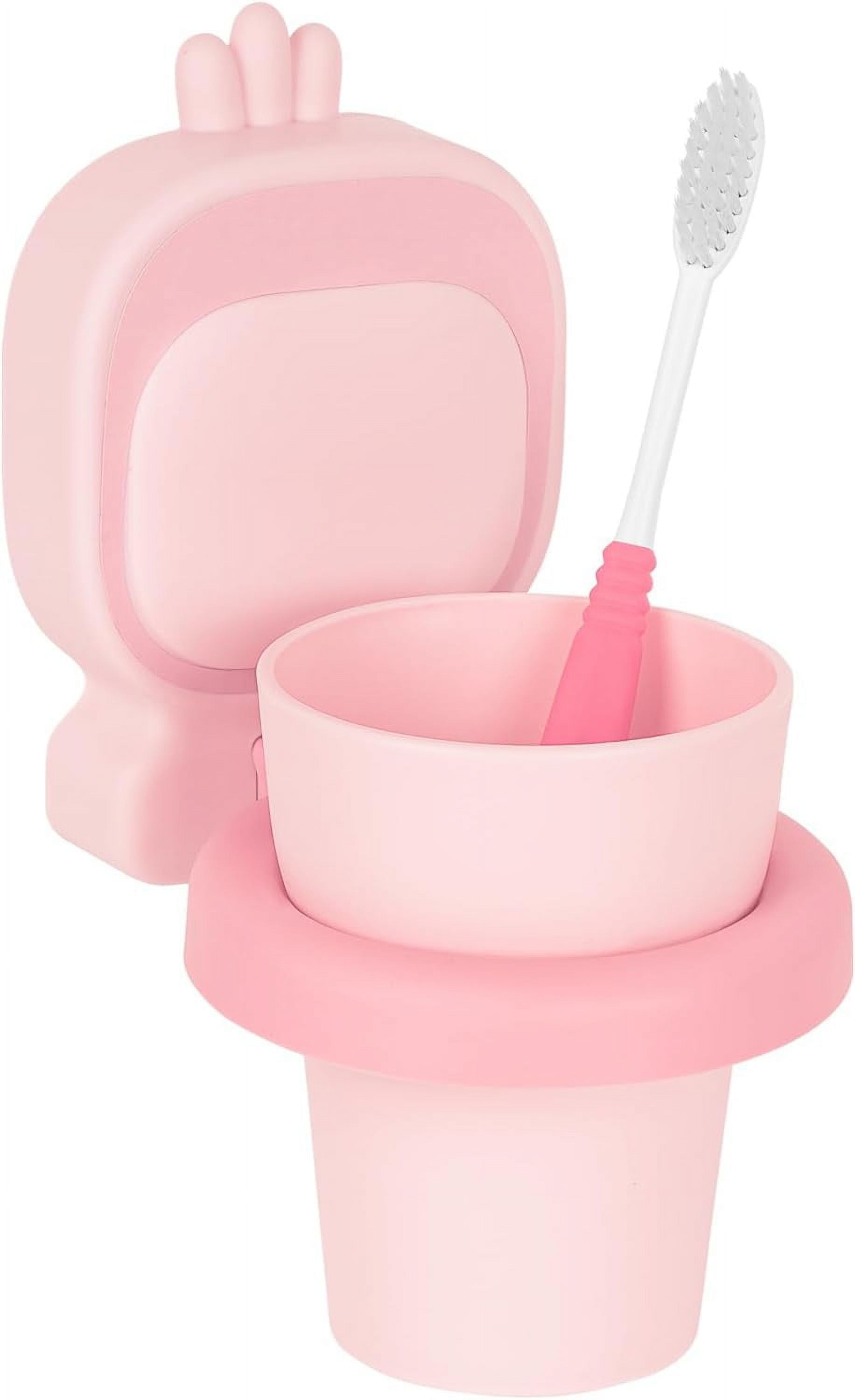 DODAMOUR Toothbrushes Holder for Kids, Tooth Brush Cup Holder Wall ...
