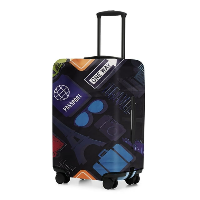 DODAMOUR Travel Luggage Cover Protector, Washable Elastic Suitcase ...