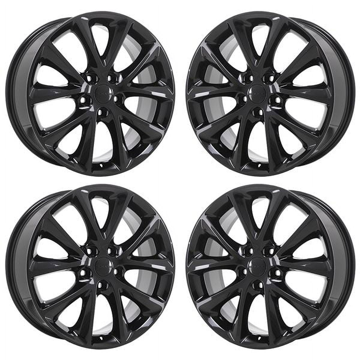 DODGE DURANGO 2011 - 2020 GLOSS BLACK Factory OEM Wheels Rims (Not ...
