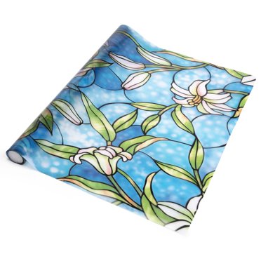 Brewster Home Fashions Dogwood Window Premium Film - 24 in. - Walmart.com