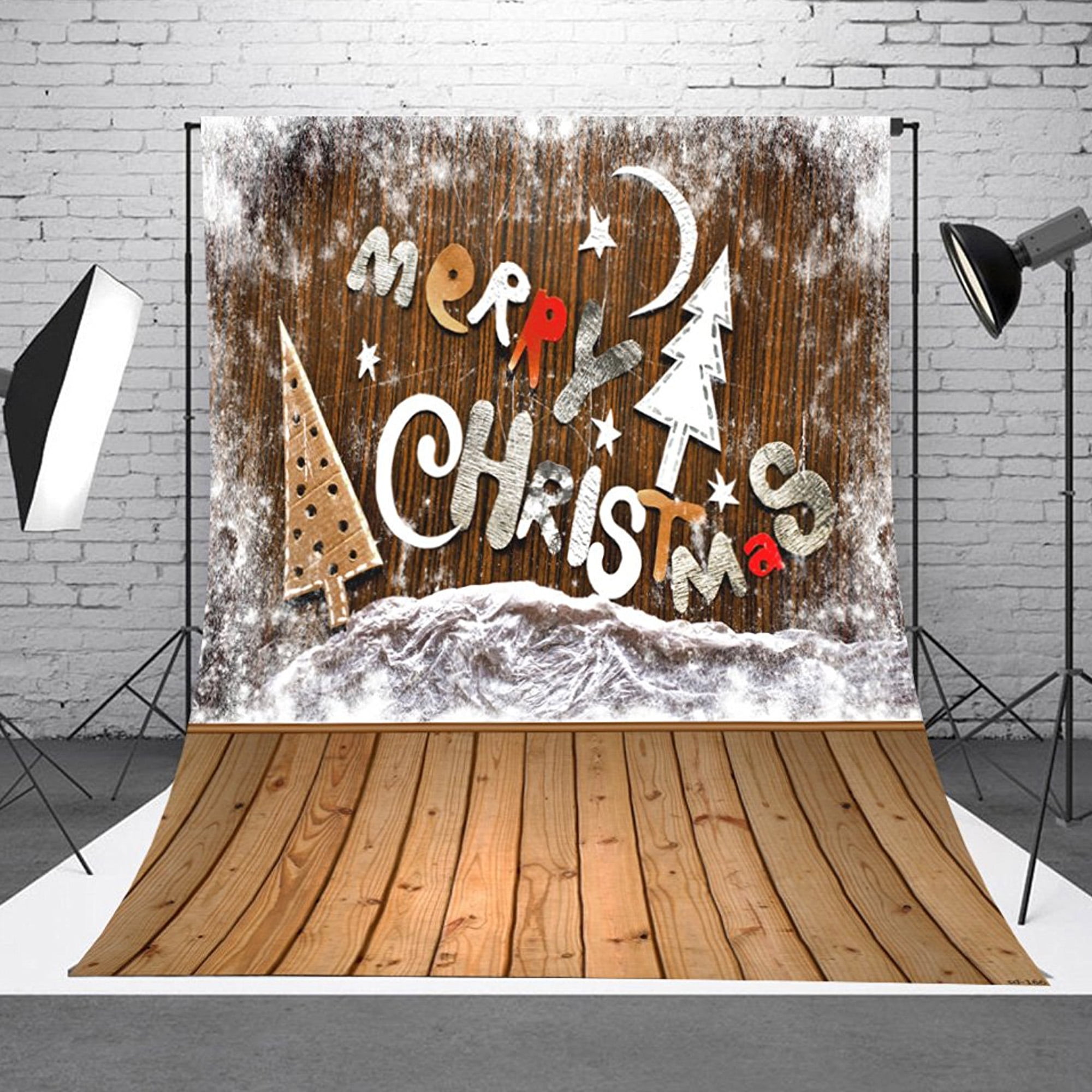 Dodoing 5x7ft Christmas Wedding Thanksgiving Photography Vinyl Fabric