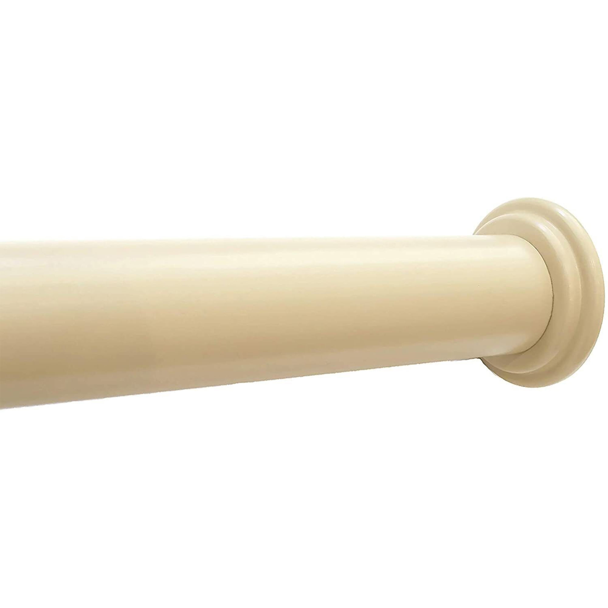 DODOING Adjustable Curtain Rod 24"-42"/ 42-72" Spring Tension Curtain ...