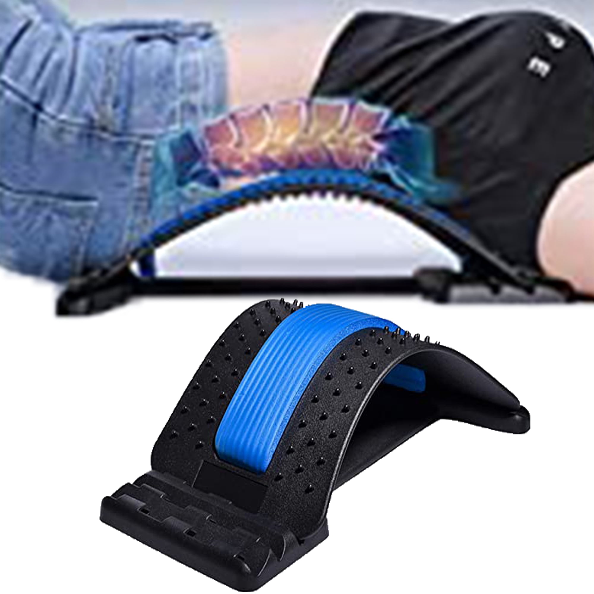DODOING Back Stretcher, Back Stretching Device,Back Massager for Bed ...