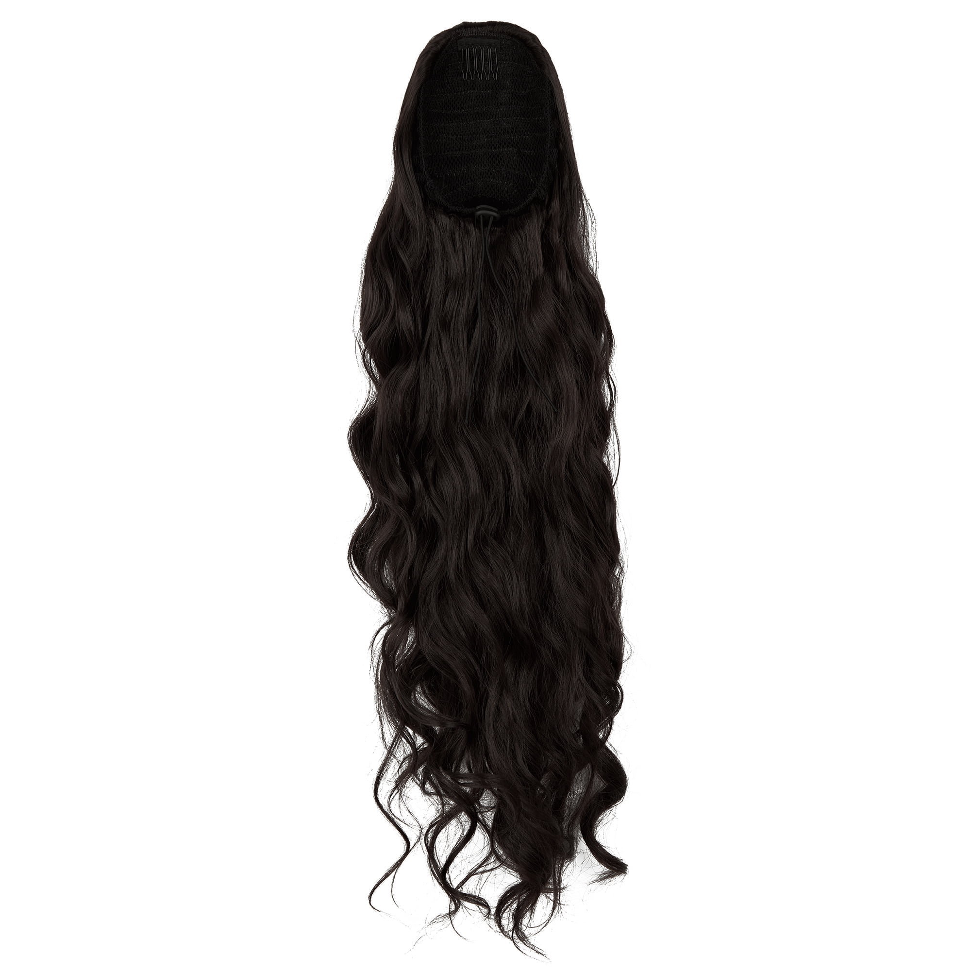DODOING Hair Pieces for Women Straight/Curly Hair Ponytail Clips in ...
