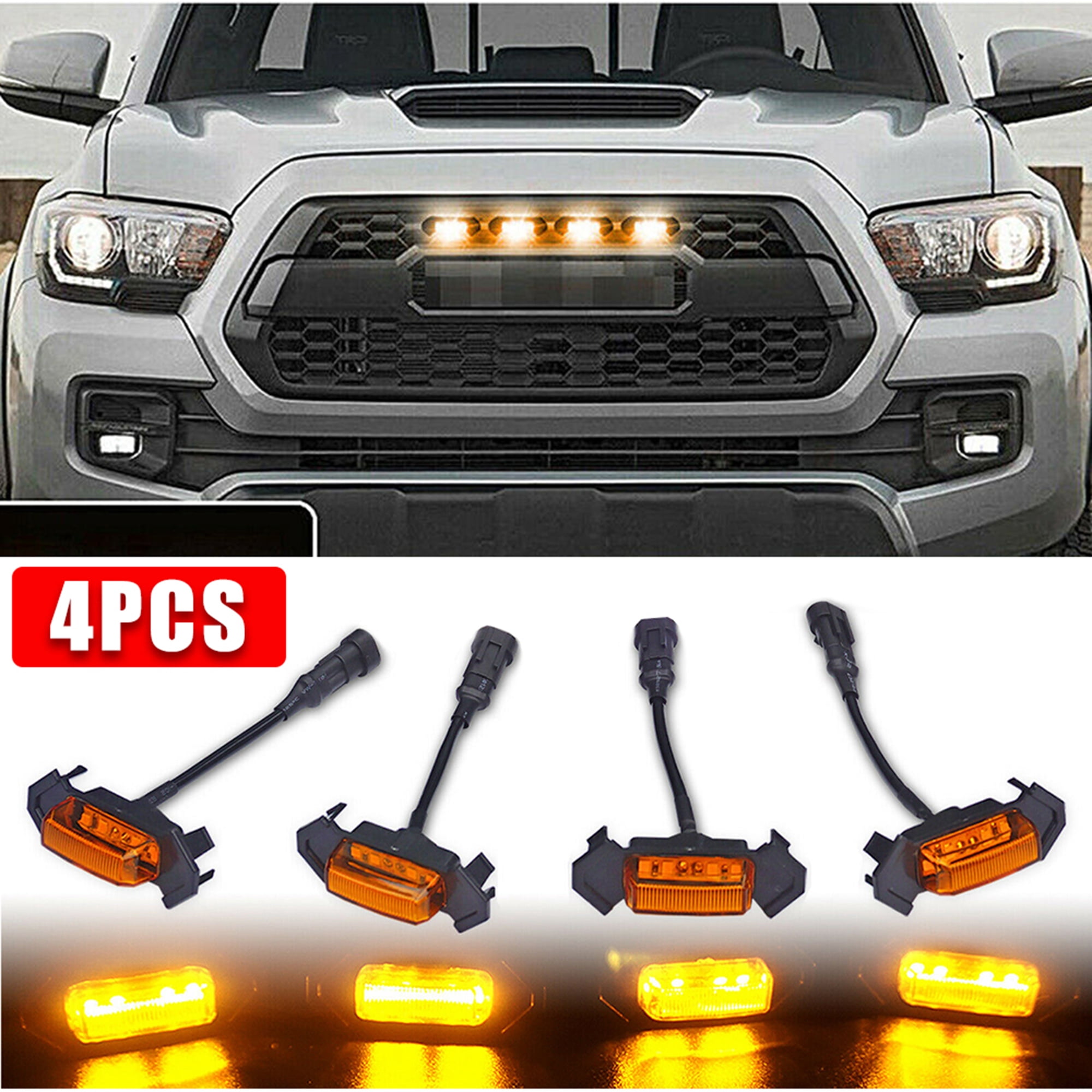 DODOING LED Grille Lights for Tacoma TRD PRO Front Grille 2016 2017 ...